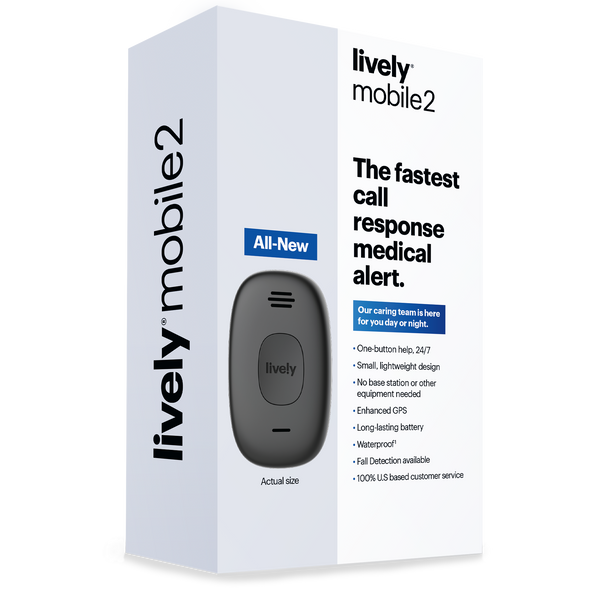 Lively Mobile2 All-in-One Medical Alert – Lively from Best Buy Health
