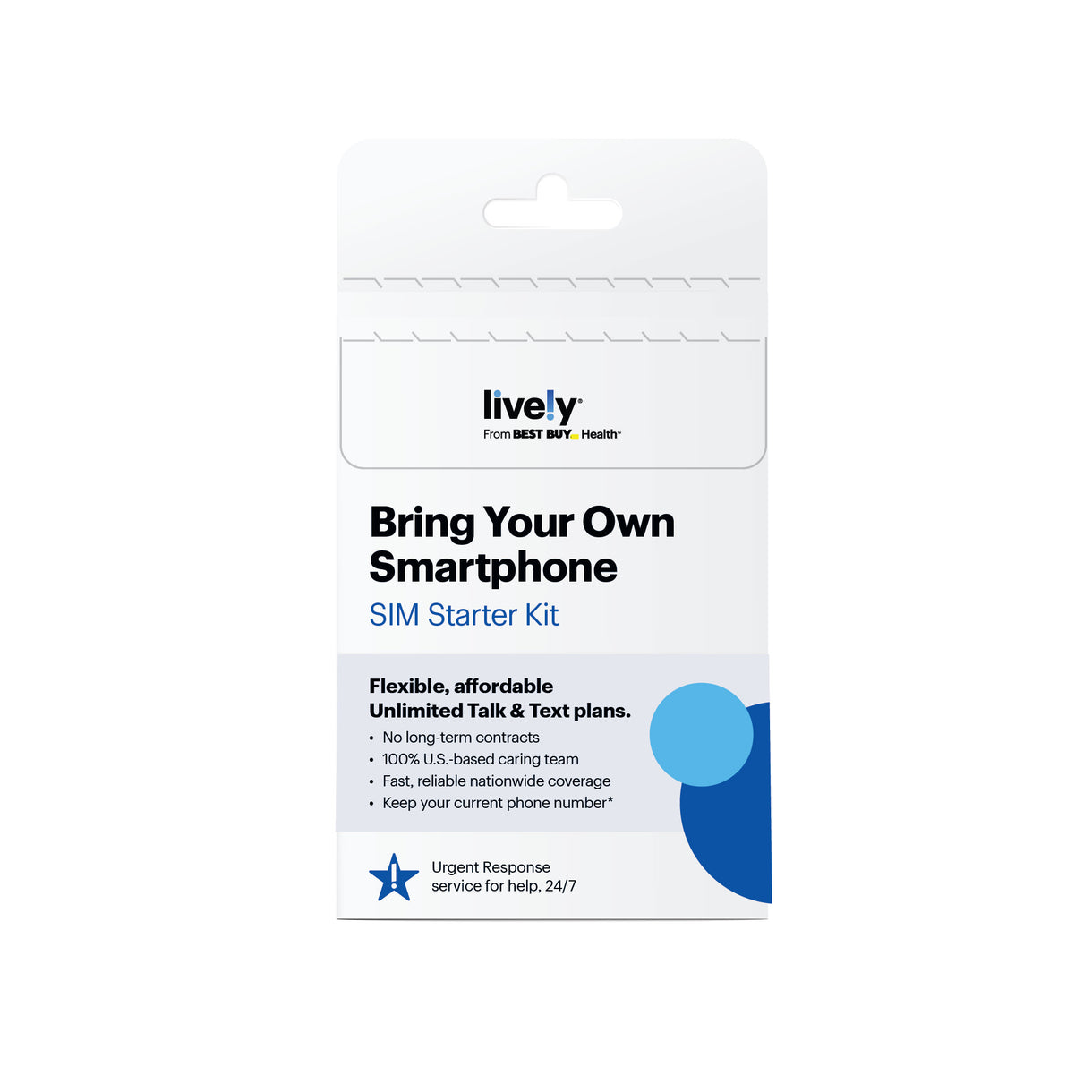 Lively SIM/eSIM– Talk and Text with Access to Exclusive Services ...